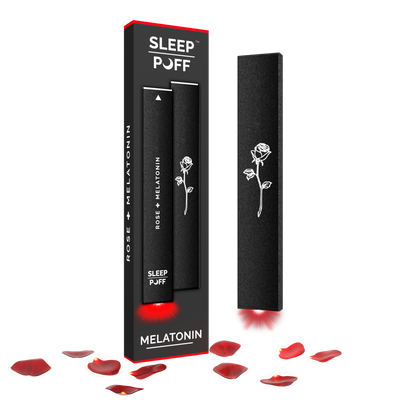 Sleep Puff Rose | Melatonin Aromatherapy Diffuser + Sleep Aid | Sleep Puff